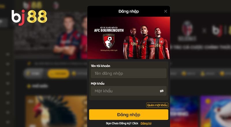 Hướng Dẫn Đăng Nhập Vào Tài Khoản BJ88 Trên PC và Smartphone